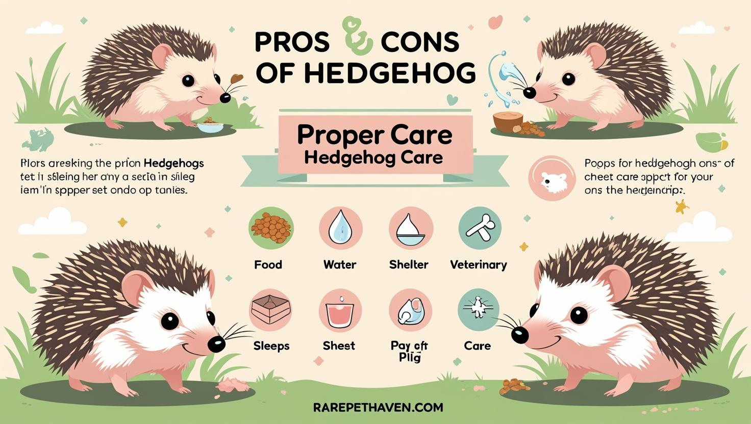 Are Hedgehogs Good Pets? Pros, Cons & Complete Care Guide (Legal States ...